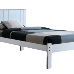 FALCON Solid Ash Wood Bed Frame-Natural - FurnitureDirect.com.my
