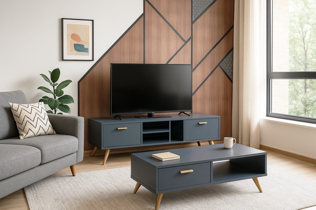 [Package] LUCCA 2 In 1 Living Set-Grey - FurnitureDirect.com.my